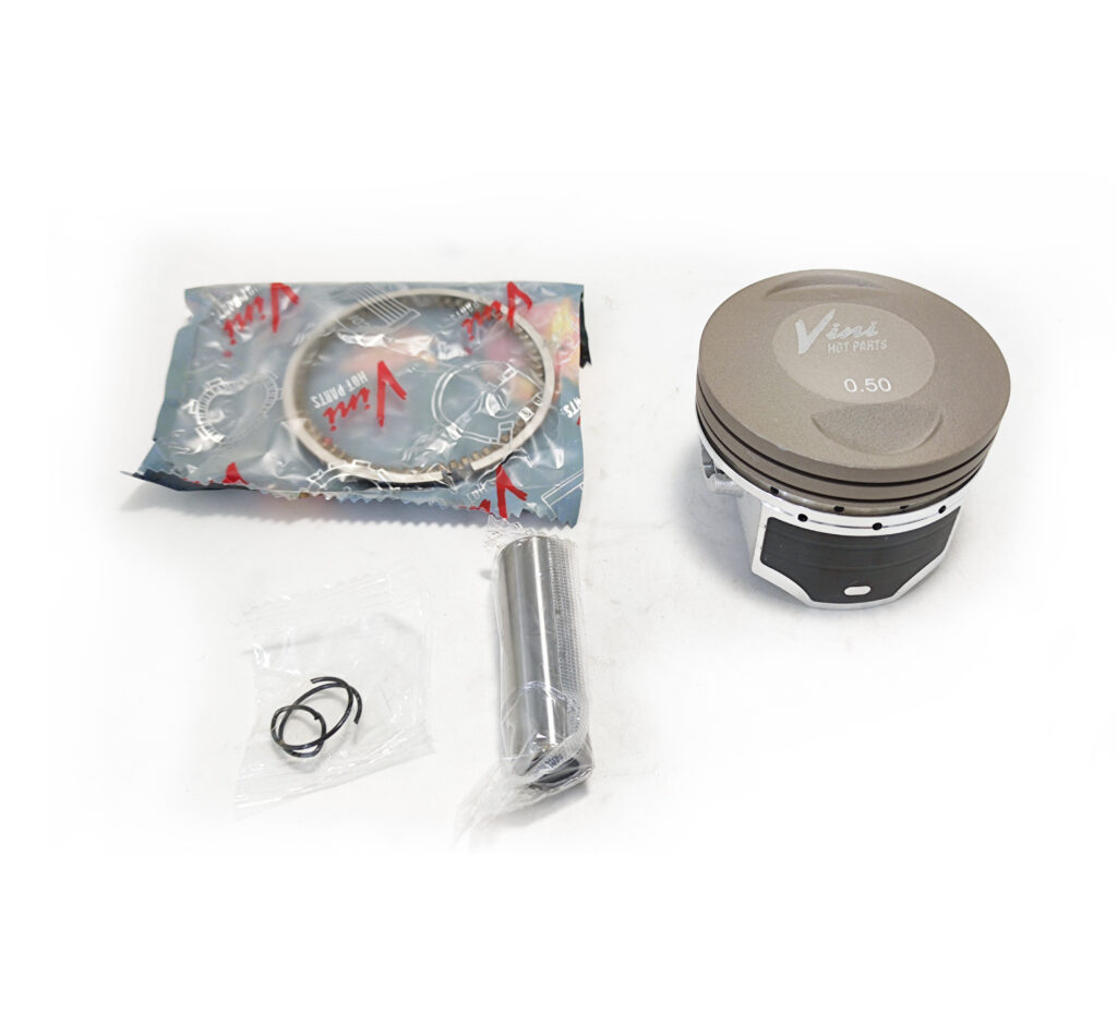 KIT PISTON CG250 0.50 (67.50mm-16) RACING vini - importadoracolmotos.com